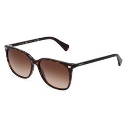 Ralph Lauren Ralph RA5293 | Damen-Sonnenbrille | Fassung: Vollrand, Quadratisch, Acetat, Havanna Gl&auml;nzend | Glasfarbe: Braun Verlaufend
