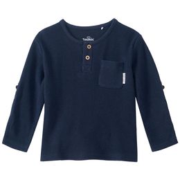 Topomini Baby Langarmshirt in Piqu&eacute;-Qualit&auml;t