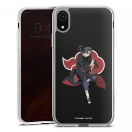 DeinDesign iPhone Xr Handy Silikon H&uuml;lle Case transparent Handyh&uuml;lle Official Licensed Product Naruto Shippuden Itachi Uchiha Silikon Case