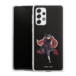 DeinDesign Galaxy A33 5G Handy Silikon H&uuml;lle Case transparent Handyh&uuml;lle Naruto Shippuden Itachi Uchiha Official Licensed Product Silikon Case