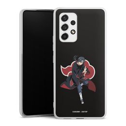 DeinDesign Galaxy A53 5G Handy Silikon H&uuml;lle Case transparent Handyh&uuml;lle Official Licensed Product Naruto Shippuden Itachi Uchiha Silikon Case