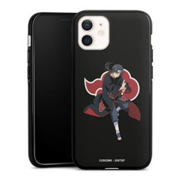 DeinDesign iPhone 12 mini Handy Silikon H&uuml;lle Case schwarz Handyh&uuml;lle Official Licensed Product Naruto Shippuden Itachi Uchiha