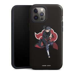 DeinDesign iPhone 12 Pro Max Handy Panzer Handyh&uuml;lle robuste Outdoor H&uuml;lle Schutzh&uuml;lle gl&auml;nzend Official Licensed Product Naruto Shippuden Itachi Uchiha Tough 