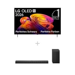 LG 55 &Prime; OLED AI B6 4K Smart TV 2026 + 3.1.1 Kanal TV Soundbar DS70TY mit Dolby Atmos OLED55B68LA.DS70001