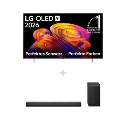 LG 65 &Prime; OLED AI B6 4K Smart TV 2026 + 3.1.1 Kanal TV Soundbar DS70TY mit Dolby Atmos OLED65B68LA.DS70001