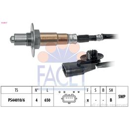 FACET Lambdasonde 108617 f&uuml;r DACIA RENAULT NISSAN
