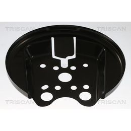 TRISCAN Spritzblech, Bremsscheibe 812528201 Hinterachse f&uuml;r Peugeot