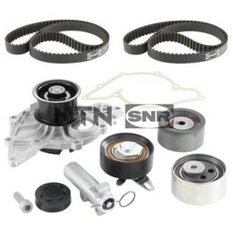 SNR Wasserpumpe + Zahnriemensatz kdp457480 f&uuml;r VW Audi