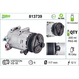Valeo Kompressor, Klimaanlage AUSTAUSCHTEIL 813739 f&uuml;r Ford