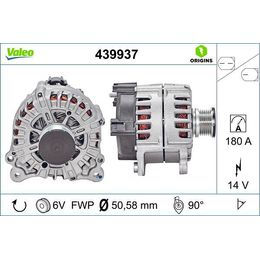 Valeo Generator NEW ORIGINAL PART 439937 f&uuml;r Audi