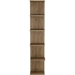 Wandregal OTTO HOME "Moid", eiche, B:29,8cm H:150cm T:25cm, Holzwerkstoff, Regale, Wandregal, dekorativer Stauraum, Wandmontage