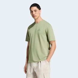 Funktionsshirt adidas terrex "MULTI CLIMACOOL LOGO TECH", Herren, Gr. L, tent gr&uuml;n, Obermaterial: 100% Polyester, Rundhals, Shirts Funktionsshirt