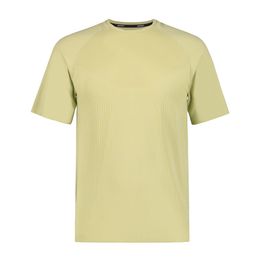 Trainingsshirt Rukka "Rukka T-shirt Mierola", Jungen, Gr. L, gelb (antikgr&uuml;n), Stoff, 100% Polyamid, normal, Rundhals, Shirts