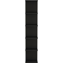 Wandregal OTTO HOME "Moid", anthrazit, B:29,8cm H:150cm T:25cm, Holzwerkstoff, Regale, Wandregal, dekorativer Stauraum, Wandmontage