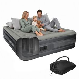 ML-Design Luftbett, Grau, Textil, Rechteckig, 157x203 cm, T&Uuml;V Rheinland, Schlafzimmer, Betten, G&auml;stebetten, Luftbetten