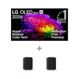 LG 65 &Prime; OLED evo AI G6 4K Smart TV 2026 + Sound Suite M5 Dolby Atmos FlexConnect AI Sound Pro OLED65G69LS.M5001