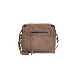 Umh&auml;ngetasche SURI FREY "Umh&auml;ngetasche SFY Brittney", Damen, Gr. B/H/T: 26cm x 26cm x 10cm 0, schwarztaupe 950, Polyester, Taschen Umh&auml;ngetasche
