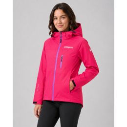 Allwetterjacke DEPROC Active "Durell Women II", Jungen, Gr. 36 (S), pink, 100% Polyester, figurbetont, mit verstellbarem Klettverschluss, Jacken, auch in Gro&szlig;en Gr&ouml;&szlig;en erh&auml;ltlich