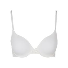 Urban Classics Damen Sport-BH "Urban Classics Ladies Padded Bra with Lace at Back", Gr. Lwei&szlig;, 90% Polyamid, 10% Elasthan, BHs