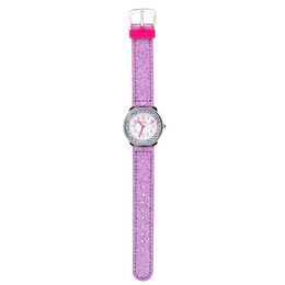 Quarzuhr Scout "The Darling Collection", lila, Armbanduhren, Kinder, Quarzuhr, Armbanduhr, Kinderuhr, Geschenkidee, Schulanfang, M&auml;dchen, Glitzer