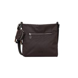 Umh&auml;ngetasche Tamaris "Umh&auml;ngetasche TAS Maggie", Damen, Gr. B/H/T: 29cm x 28cm x 6cm 0, braun 200, Polyester, Taschen Umh&auml;ngetasche