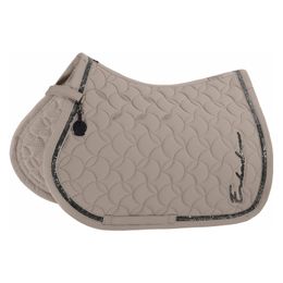 ESKADRON Platinum Schabracke Pro Soft Glitter pale grey Dressur