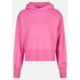 Kapuzenpullover SALZHAUT "Hoodie BELEVERN", Damen, Gr. L, pink (blossom), Obermaterial: 100% Baumwolle CO., Pullover Kapuzenpullover