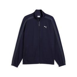 Puma Herren Trainingsjacke "CLASS RELAXED MATERIAL TRACK JACKET"Puma navy, Gr. XL, unifarben, Web, Obermaterial: 66% Baumwolle, 32% Polyester, 2%