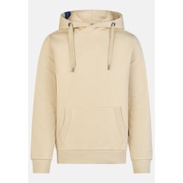 Kapuzenpullover SALZHAUT "Hoodie HEFF", Herren, Gr. 4XL, beige (oat), Obermaterial: 55% Baumwolle CO. 45% Polyester PES., Pullover Kapuzenpullover