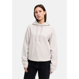 Hoodie DAILY COTTON "Daily Cotton Kapuzenpullover OVERSIZE HOODIE", M&auml;dchen, Gr. L, grau washed, Obermaterial: 100% Baumwolle CO., Sweatshirts Hoodie