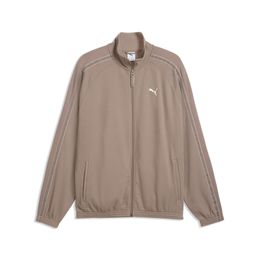 Puma Herren Trainingsjacke "CLASS RELAXED MATERIAL TRACK JACKET"mouse gray, Gr. XXL, unifarben, Web, Obermaterial: 66% Baumwolle, 32% Polyester, 2%
