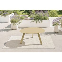 Ambia Garden Loungetisch, Sand, Metall, organisch, eckig, 74x60x35 cm, gastro- und objekttauglich, Loungem&ouml;bel, Loungetische