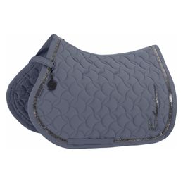 ESKADRON Platinum Schabracke Pro Soft Glitter slate blue Dressur