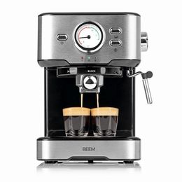 Beem Espressomaschine Beem, Schwarz, Edelstahl, Metall, Kunststoff, 1500 ml, 27.5x30x32 cm, K&uuml;chenger&auml;te, Kaffeemaschinen & Zubeh&ouml;r