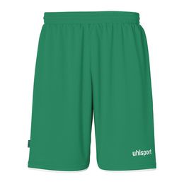 Shorts Uhlsport "Shorts Club", Herren, Gr. L, US, gr&uuml;n (lagune, wei&szlig;), Obermaterial: 100% Polyester Pol. recyc.., Hosen Shorts