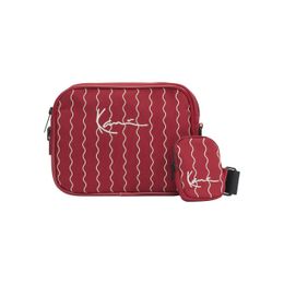Umh&auml;ngetasche Karl Kani "Karl Kani Unisex", Damen, Gr. onesize, rot, 100% Polyimid, Taschen Umh&auml;ngetasche