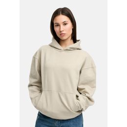 Hoodie DAILY COTTON "Daily Cotton Kapuzenpullover OVERSIZE HOODIE", M&auml;dchen, Gr. L, beige (taupe, sand), Obermaterial: 100% Baumwolle CO., Sweatshirts Hoodie