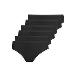 Jazz-Pants Slips Nina von C. "6er Pack Jazzpant Slipboutique", Damen, Gr. 36, schwarz, Obermaterial: 93% Baumwolle CO. 7% Elasthan EL., Unterhosen