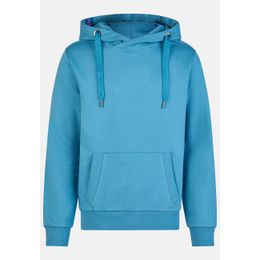 Kapuzenpullover SALZHAUT "Hoodie HEFF", Herren, Gr. 4XL, blau (blau moon), Obermaterial: 55% Baumwolle CO. 45% Polyester PES., Pullover Kapuzenpullover