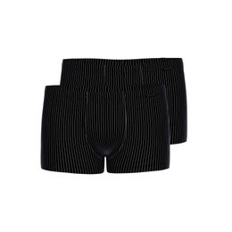 Retro Pants Ammann "2er Pack Retro Short Day Modern", Herren, Gr. 5, schwarz, Obermaterial: 89% Baumwolle CO. 7% Elasthan EL. 4% Polyester PES., Unterhosen