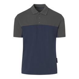K&Uuml;BLER WORKWEAR K&Uuml;BLER Polo Shirt dunkelblau/dunkelgrau XXL ; K&uuml;bler Workwear (5221 6207-4898-XXL)