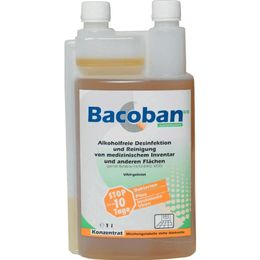 1 Liter BACOBAN Konzentrat f&uuml;r 100 Liter Langzeit-Fl&auml;chendesinfektion