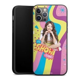 DeinDesign iPhone 12 Pro Handy Premium Silikon H&uuml;lle Handyh&uuml;lle schwarz Case Soy Luna Official Licensed Product Disney Silikon Premium Case
