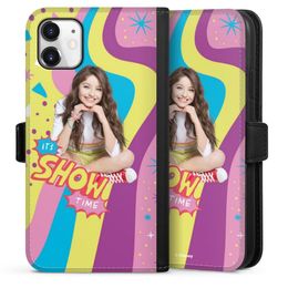 DeinDesign iPhone 11 Handy Klapph&uuml;lle Handyh&uuml;lle aus Kunst Leder schwarz Flip Case Soy Luna Official Licensed Product Disney Sideflip mit Lasche