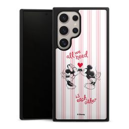 DeinDesign Galaxy S24 Ultra Handy Gallery Case Handyh&uuml;lle 9H Geh&auml;rtetes Glas R&uuml;ckseite H&uuml;lle Love Disney Gallery Case