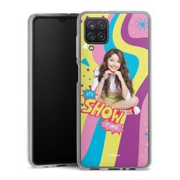 DeinDesign Galaxy A12 Handy Silikon H&uuml;lle Case transparent Handyh&uuml;lle Official Licensed Product Soy Luna Disney Silikon Case