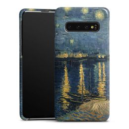 DeinDesign Galaxy S10 Handy Premium Case Smartphone Handyh&uuml;lle Schutzh&uuml;lle gl&auml;nzend Kunst Painting Premium Case