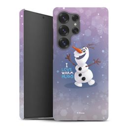 DeinDesign Galaxy S25 Ultra Handy Premium Case Smartphone Handyh&uuml;lle Schutzh&uuml;lle matt Frozen Olaf Official Licensed Product Frozen Premium Case