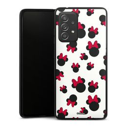 DeinDesign Galaxy A52s 5G Handy Slim Case extra d&uuml;nn Silikon Handyh&uuml;lle schwarz H&uuml;lle Official Licensed Product Minnie Mouse Disney Silikon Slim Case