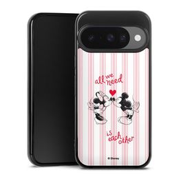 DeinDesign Google Pixel 10 Pro Handy Silikon H&uuml;lle Case schwarz Handyh&uuml;lle Love Disney